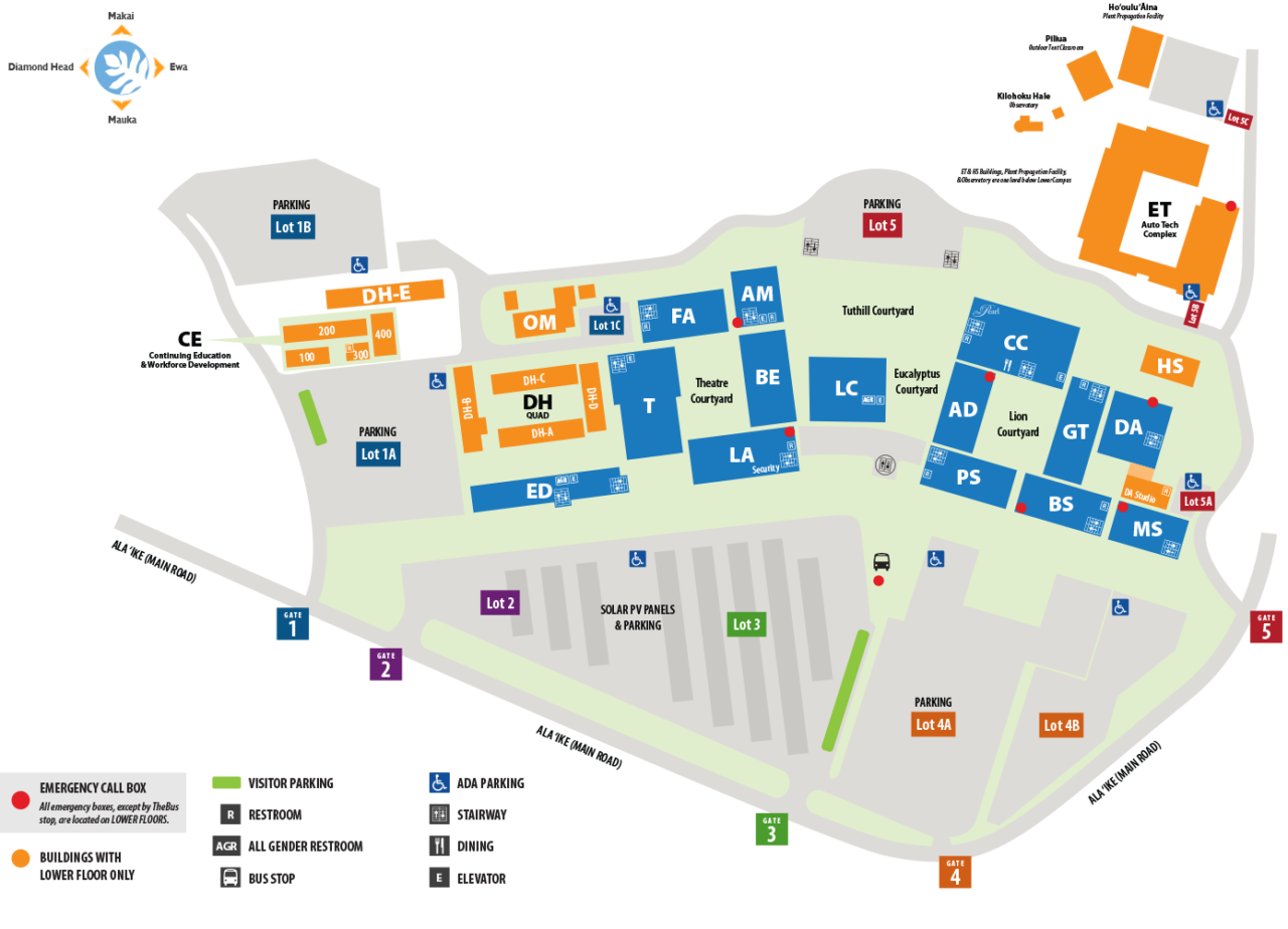 Map - Leeward Community College